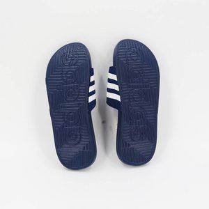 adidas | Shoes | Adidas Adissage Blue White Slides Sandals | Poshmark